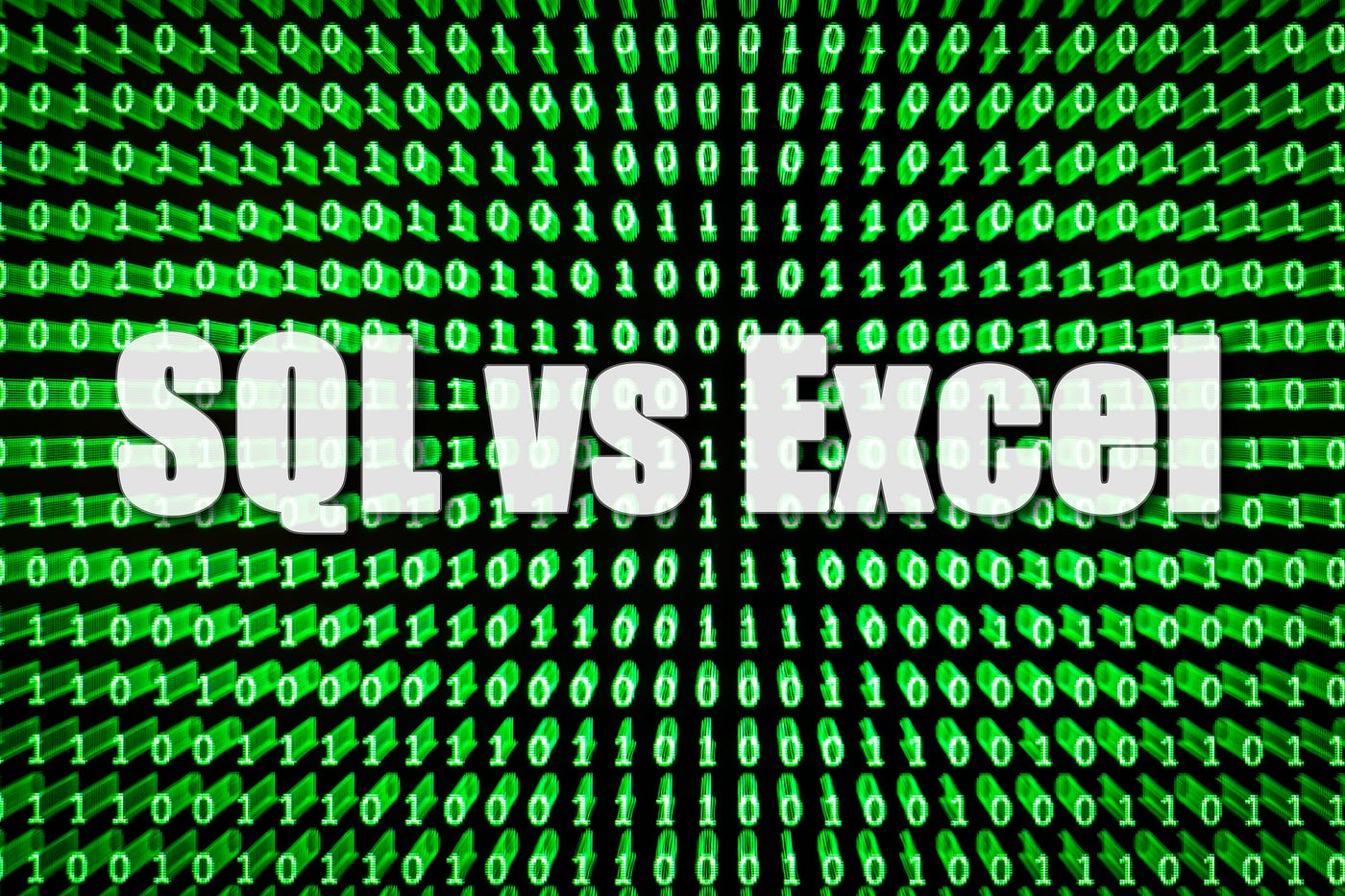 The differences between Excel and SQL | The Startup