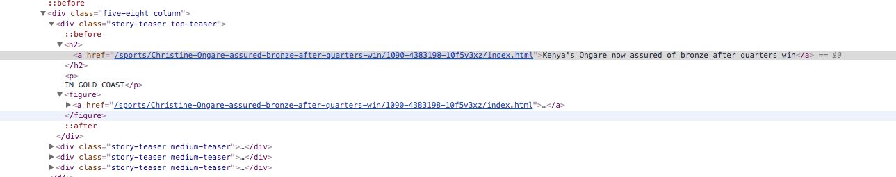 Learn how to scrape the web. Let’s scrape Daily Nation | by John Kagga ...