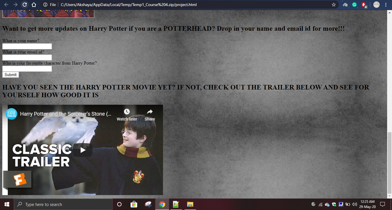 My First HTML Project. This is the code to a very simple HTML… | by ...
