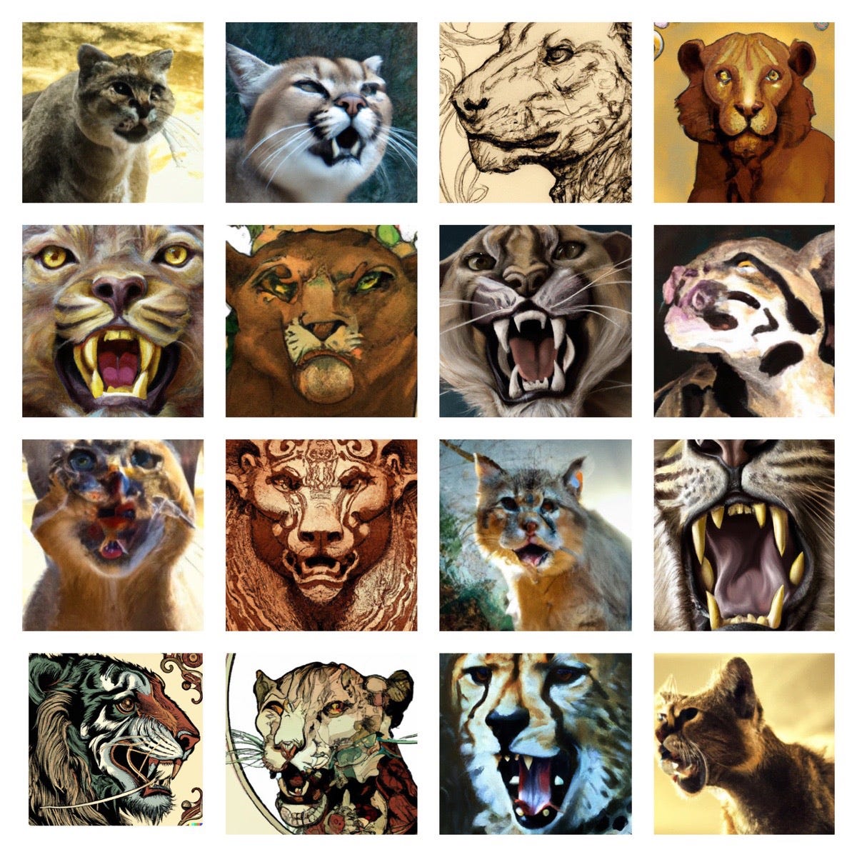 AI Fails at Sabertooth Cats. When even a kindergartener puts DALL-E ...