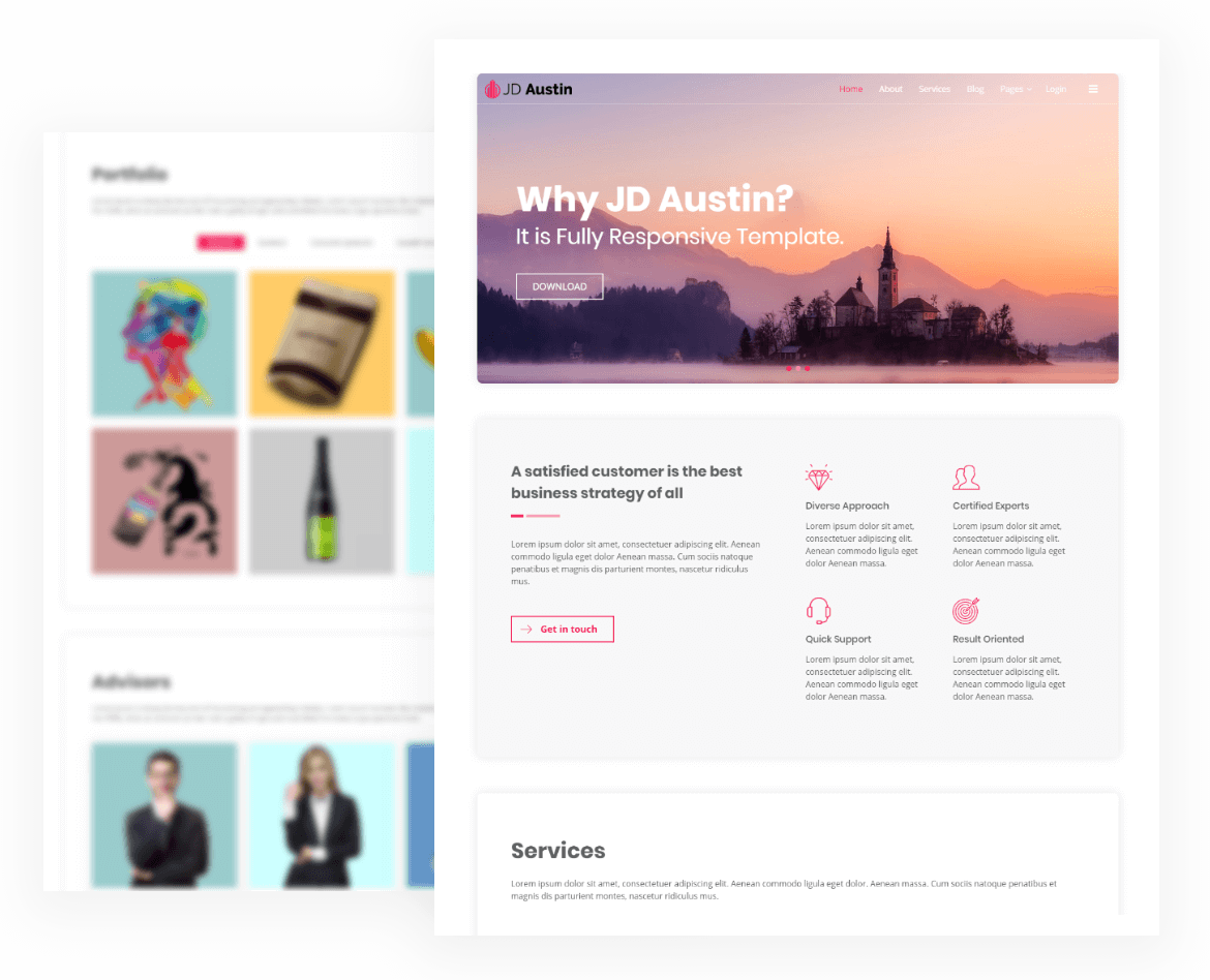 Introducing Another Free Joomla Template JD Austin (No Hidden Cost, No ...