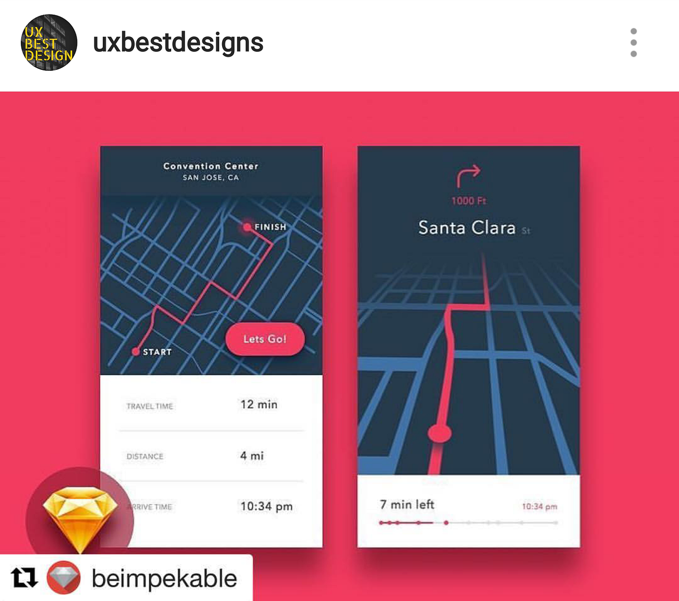 20 UX UI App Design Instagram Accounts You Should Follow | by Impekable ...