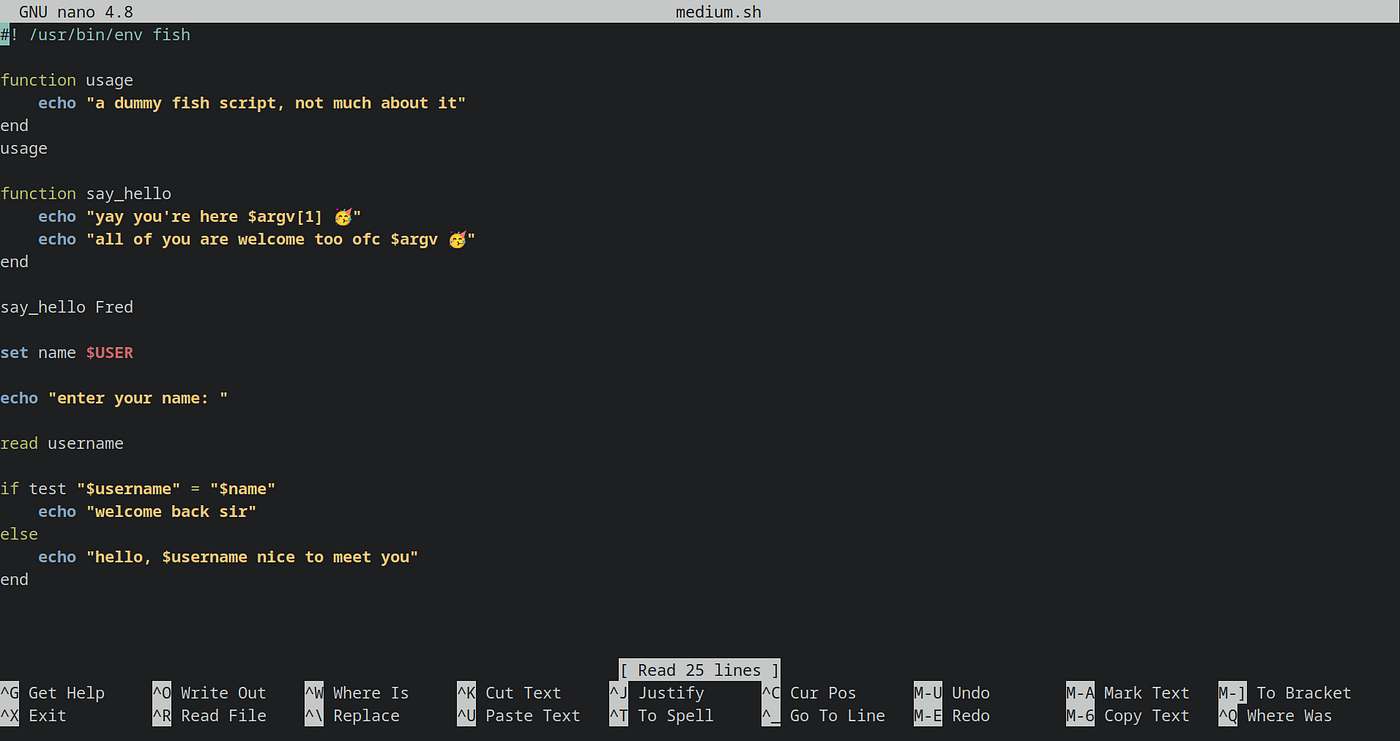 Let’s Learn Fish Scripting 🐟. Greetings nerds 👋 have you wanted to ...