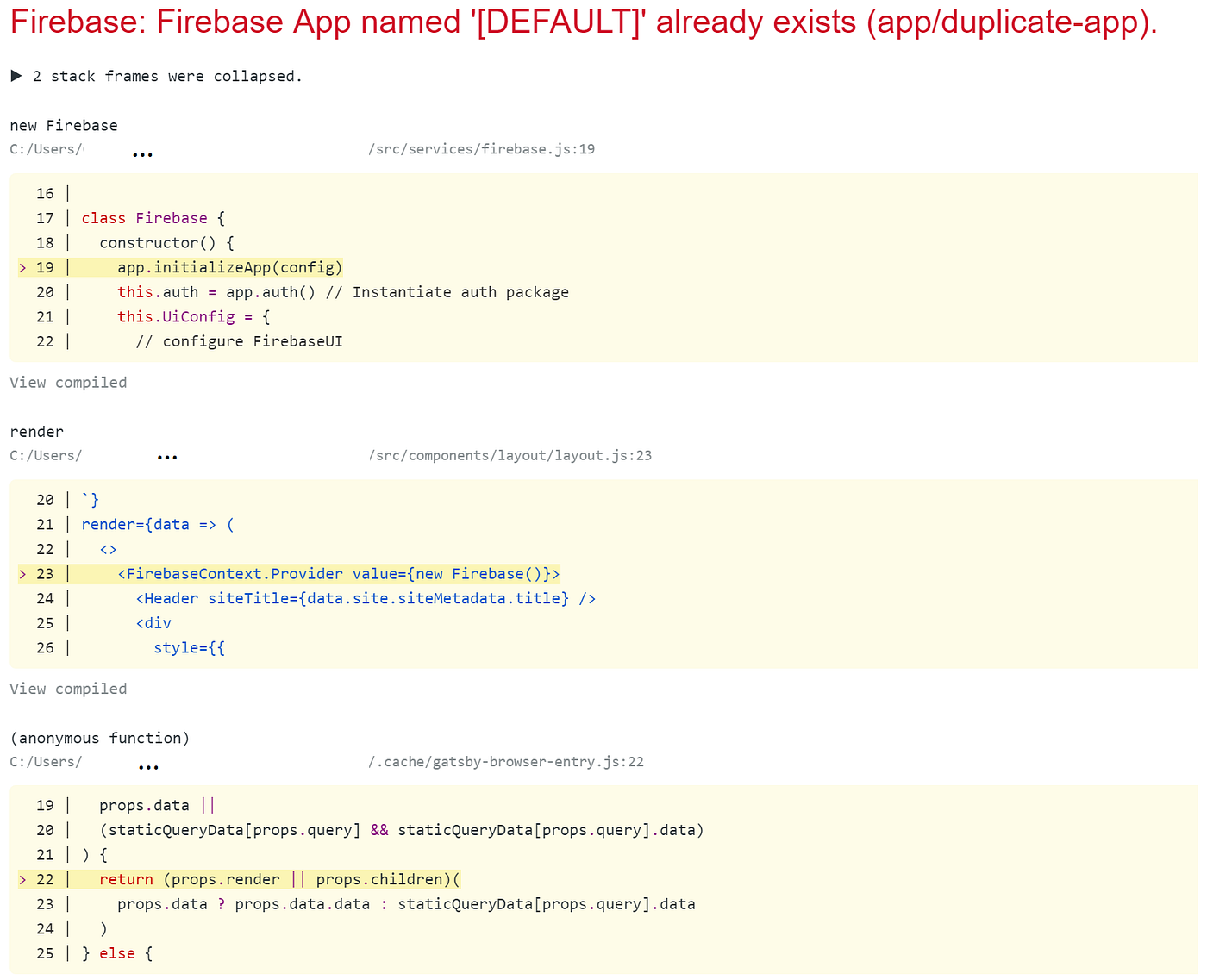 Setting up firebase UI button for Google authentication in Gatsby | by sgpropguide | Medium