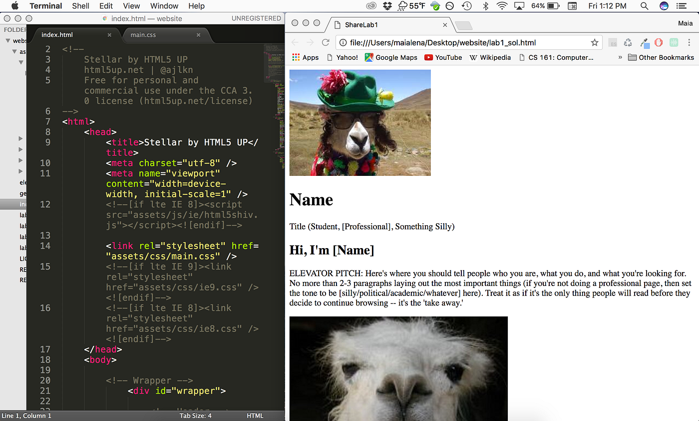 Lab 2: Stylin’ With CSS. Today we’re moving onto CSS! By now… | by ...