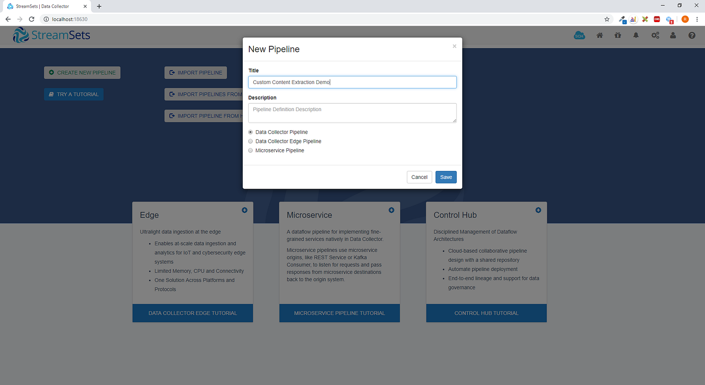How to create a custom Streamsets processor for content extraction | by Razvan Simion | Medium