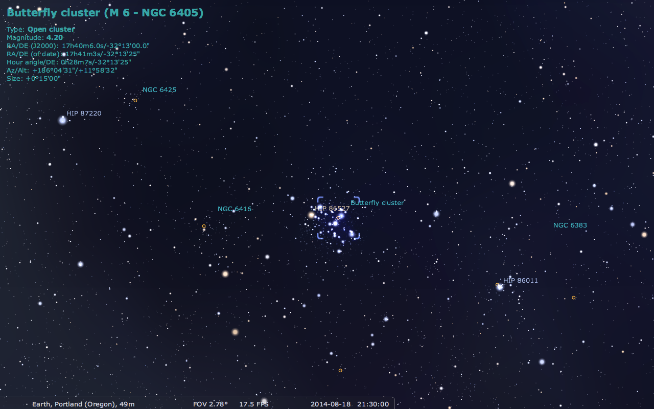 Messier Monday: The Butterfly Cluster, M6 | by Ethan Siegel | Starts With A Bang! | Medium