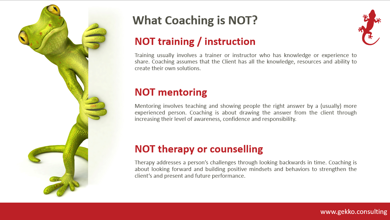 What is coaching and what is NOT? | by Timea Kristof | Medium