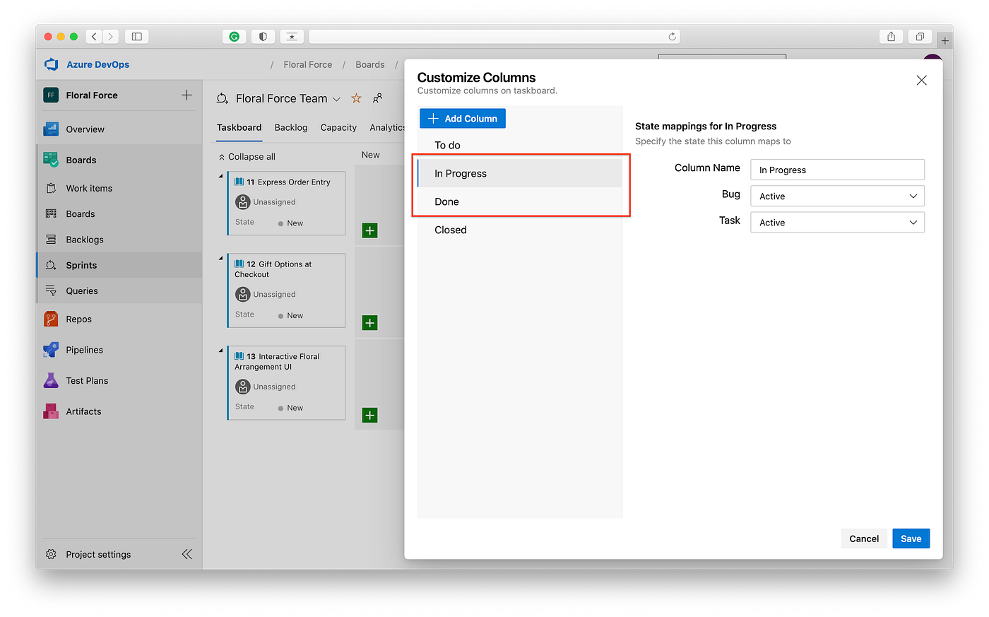 Azure DevOps: Setting up Sprints with Boards | by George Marklow | Geek ...