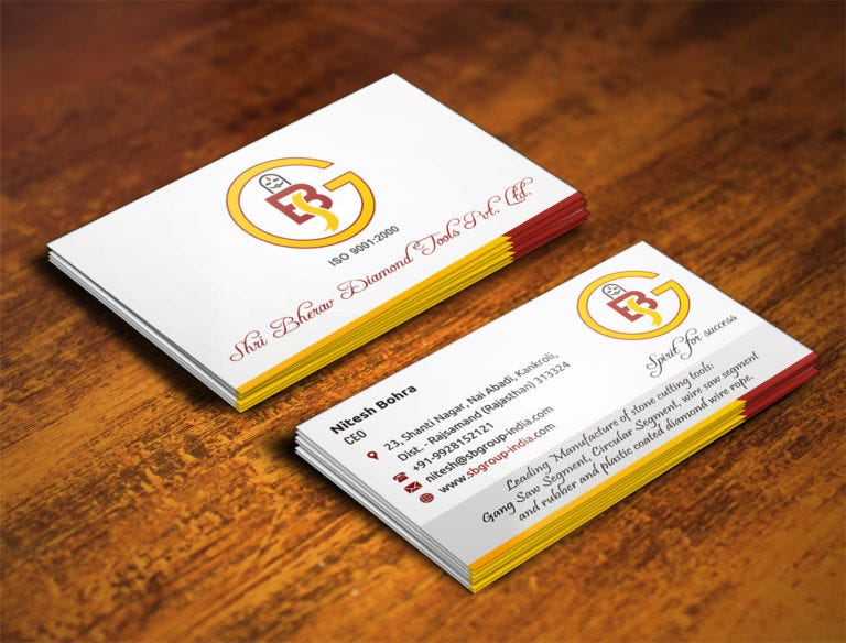 SINGLE SIDED VERSUS BACK TO BACK VISITING CARD DESIGNS | by PrintStop ...