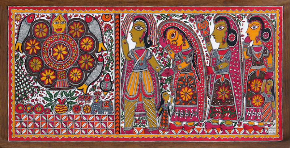 A closer look on the traditional Madhubani or Mithila artform | by ...