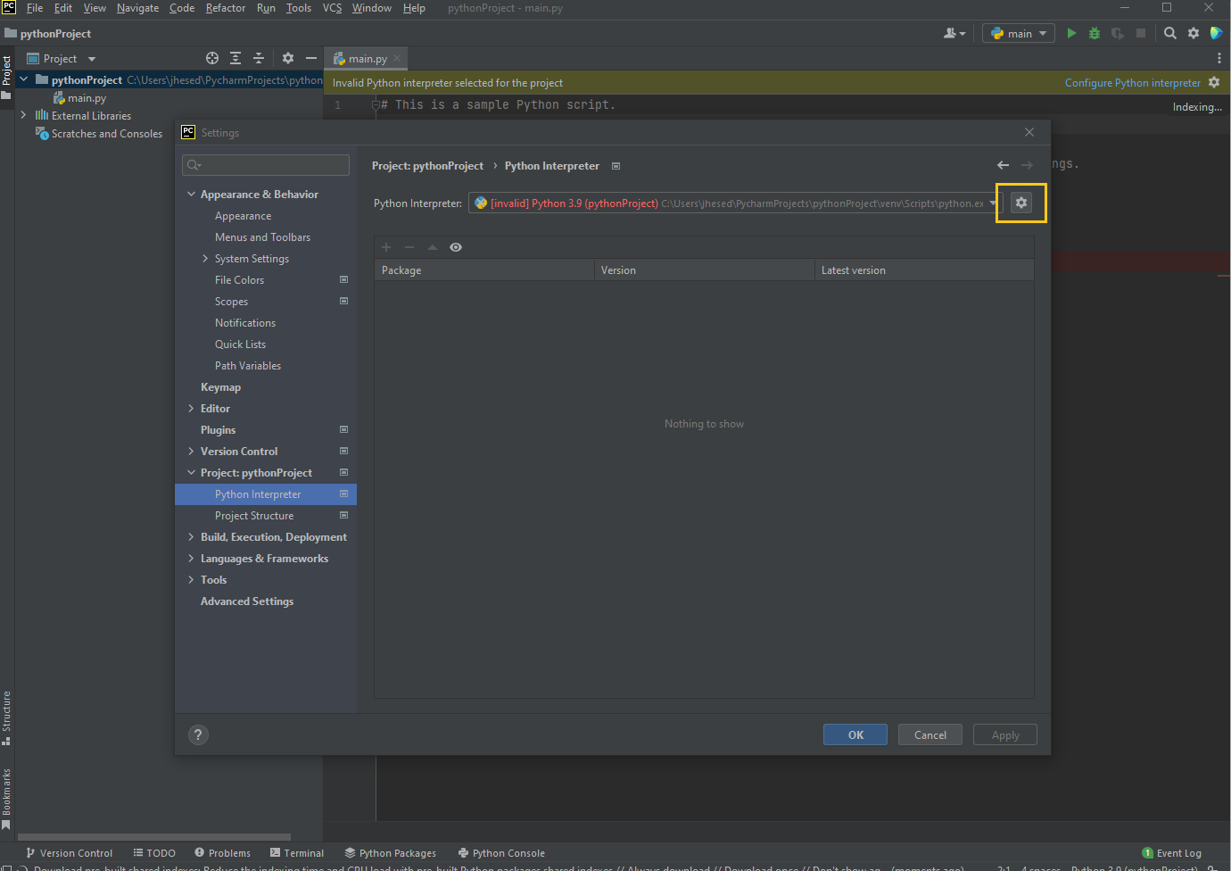 How to install and setup Pycharm and venv in Windows 10 | by jhesed ...