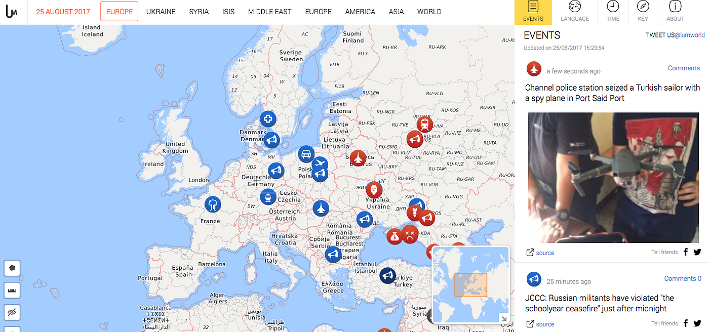 3 interactive maps to understand current conflicts | by EduTechReviews ...