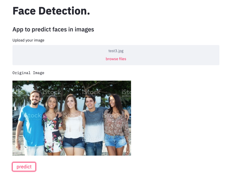 Face detection App | Deep Learning | Deploy | Python | Analytics Vidhya