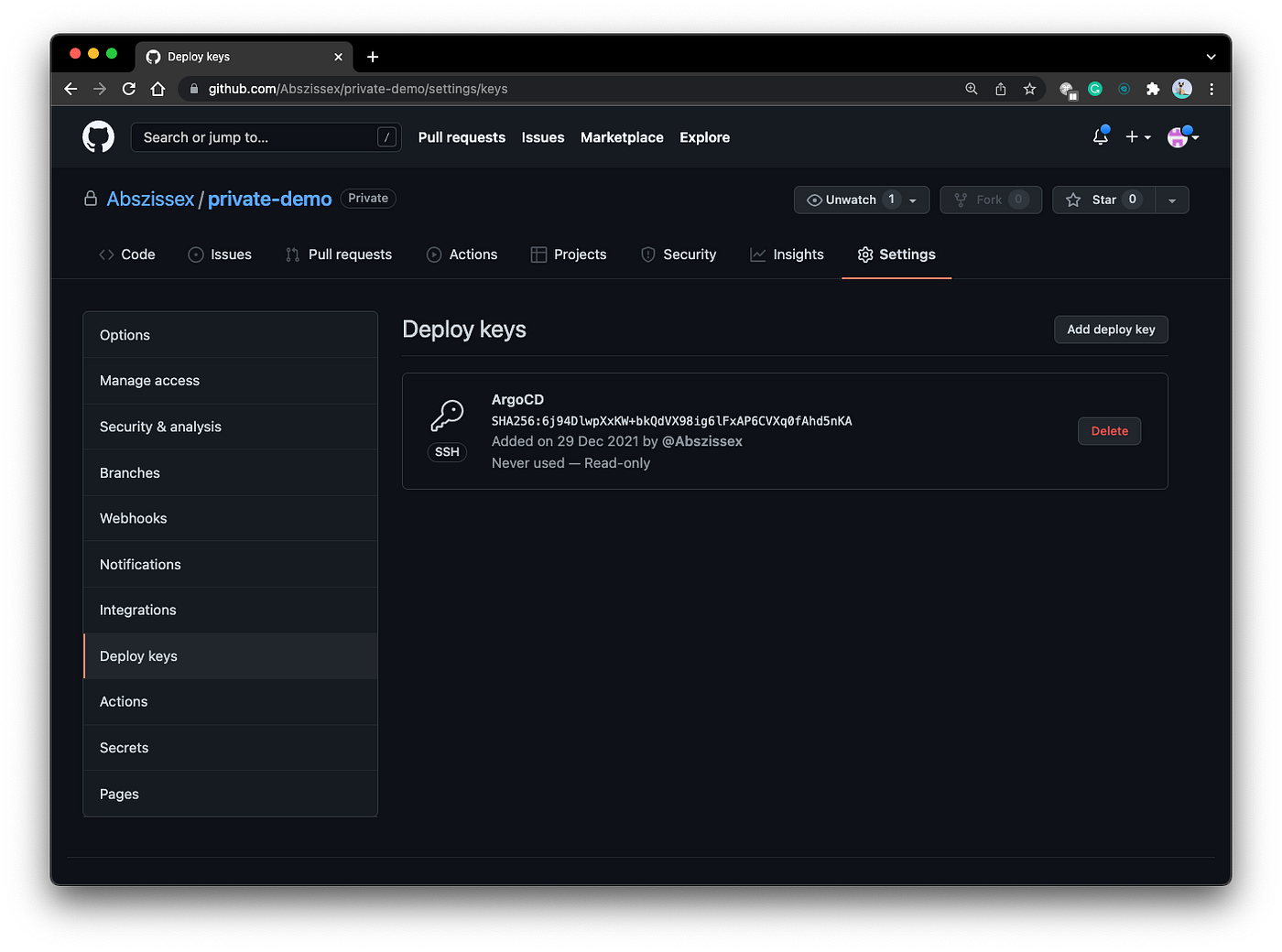 Connect ArgoCD to your private GitHub repository | by Pascal Zwikirsch | Level Up Coding