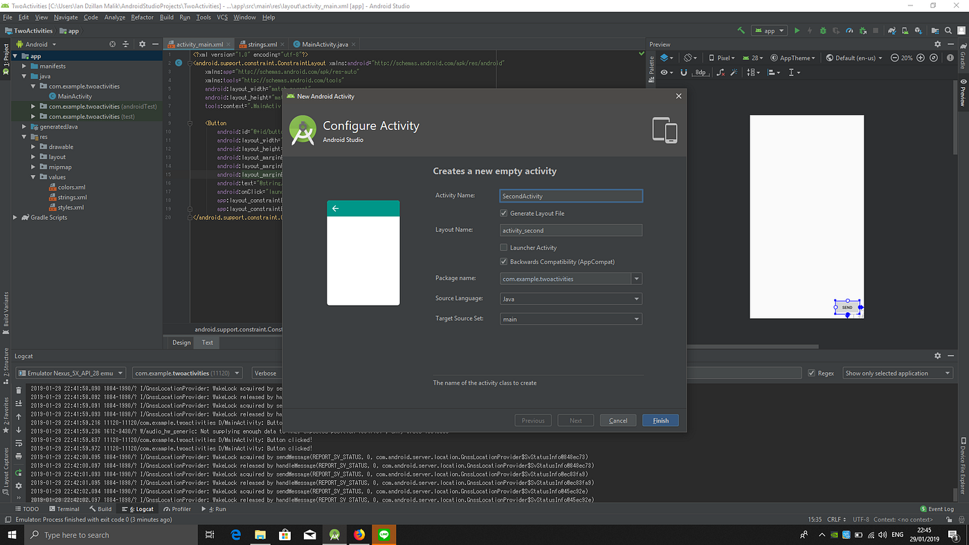 Activities (Android Developer Fundamentals) | by Ian Dzillan Malik | Medium