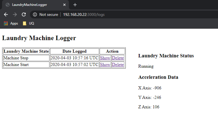 Creating a Laundry Machine IOT Detector with ESP8266, MMA845X and Ruby ...