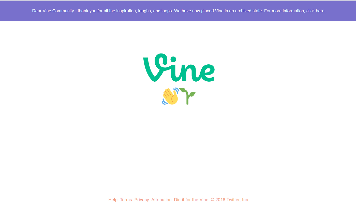 What happened to Vine?. Raise your hand if you spend countless… | by ...