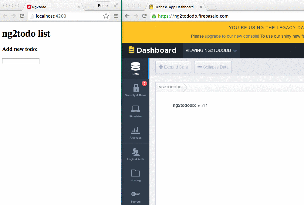 Angular2 + TypeScript + AngularFire2 | by Pedro Semeano | Medium