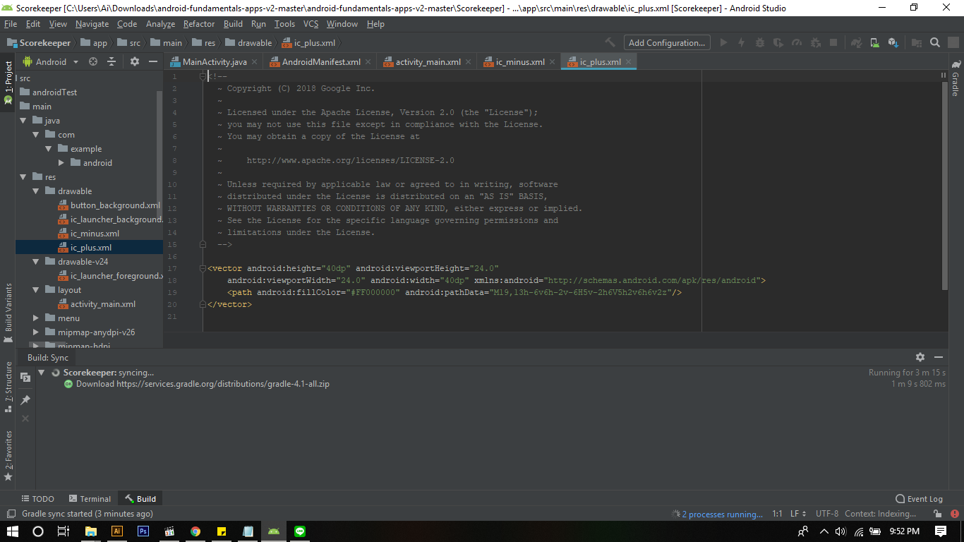 Android fundamentals 05. Task 1: Create the Scorekeeper app | by Raihanah Ismah Ramadhani | Medium