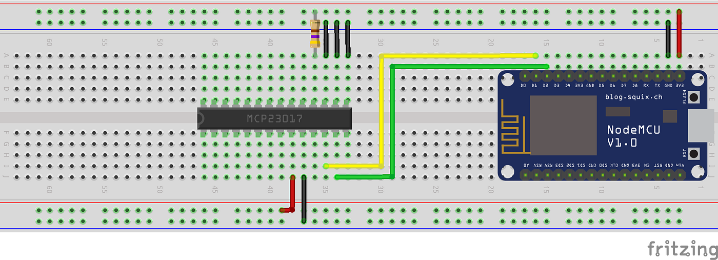 More GPIOs for the ESP8266 with the MCP23017 | by Wilko Vehreke | Medium
