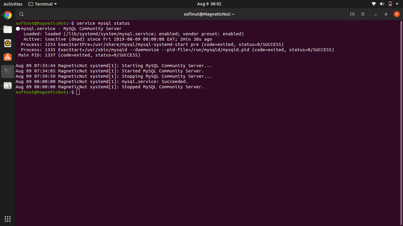 Resolve /opt/lampp/bin/mysql.server: 264: kill: No such process | by ...