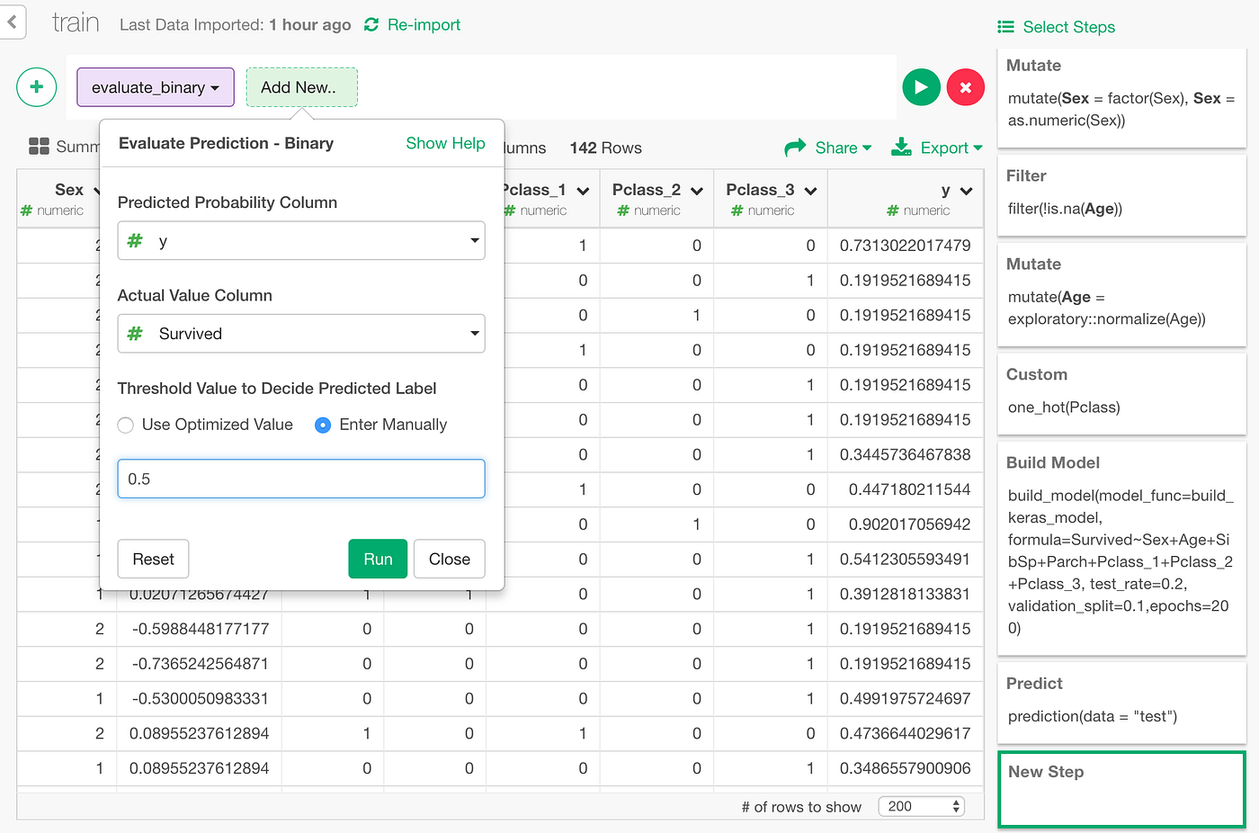 Building Deep Learning Models with Keras inside Exploratory | by Hideaki Hayashi | learn data ...
