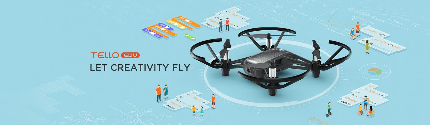 EP 2 มาลองเขียนโปรแกรมบังคับ Drone DJI Tello EDU ด้วยภาษา Python กัน | by Jaranai Srikrajang ...