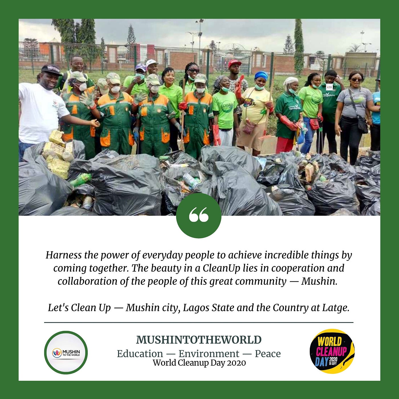 World Cleanup Day — 2020. — World Cleanup Day 2020. | by ...