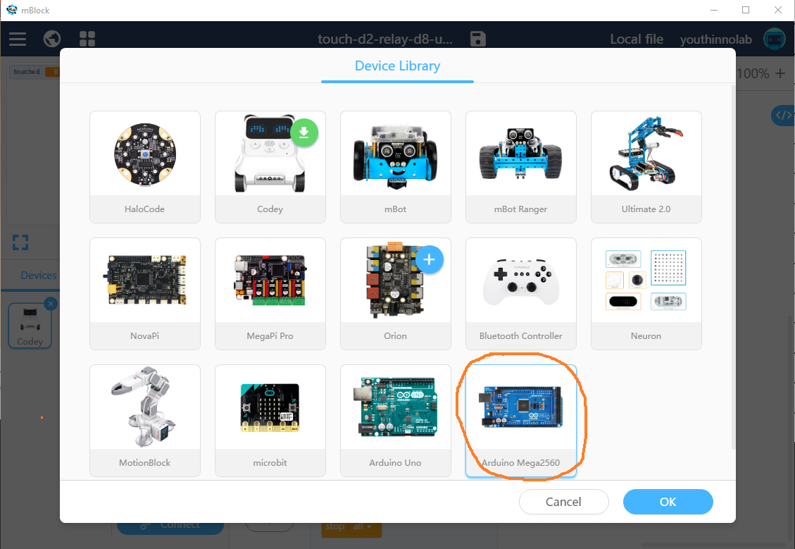 mBlock for Arduino Mega project (1) simple buildin blink LED | by Youth Innovation Lab | Medium