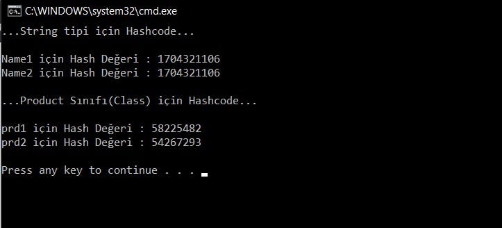 C# ile HashCode ve GetHashCode(). Bu yazımda sizlere HashCode kavramı ve… | by Sergen Kahraman ...