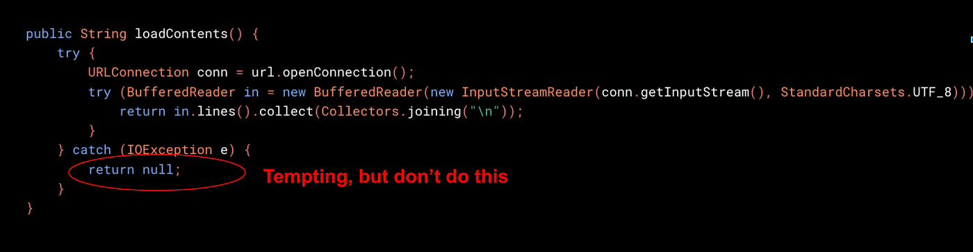 Dysfunctional programming in Java 4 : No nulls allowed | by John McClean | Medium