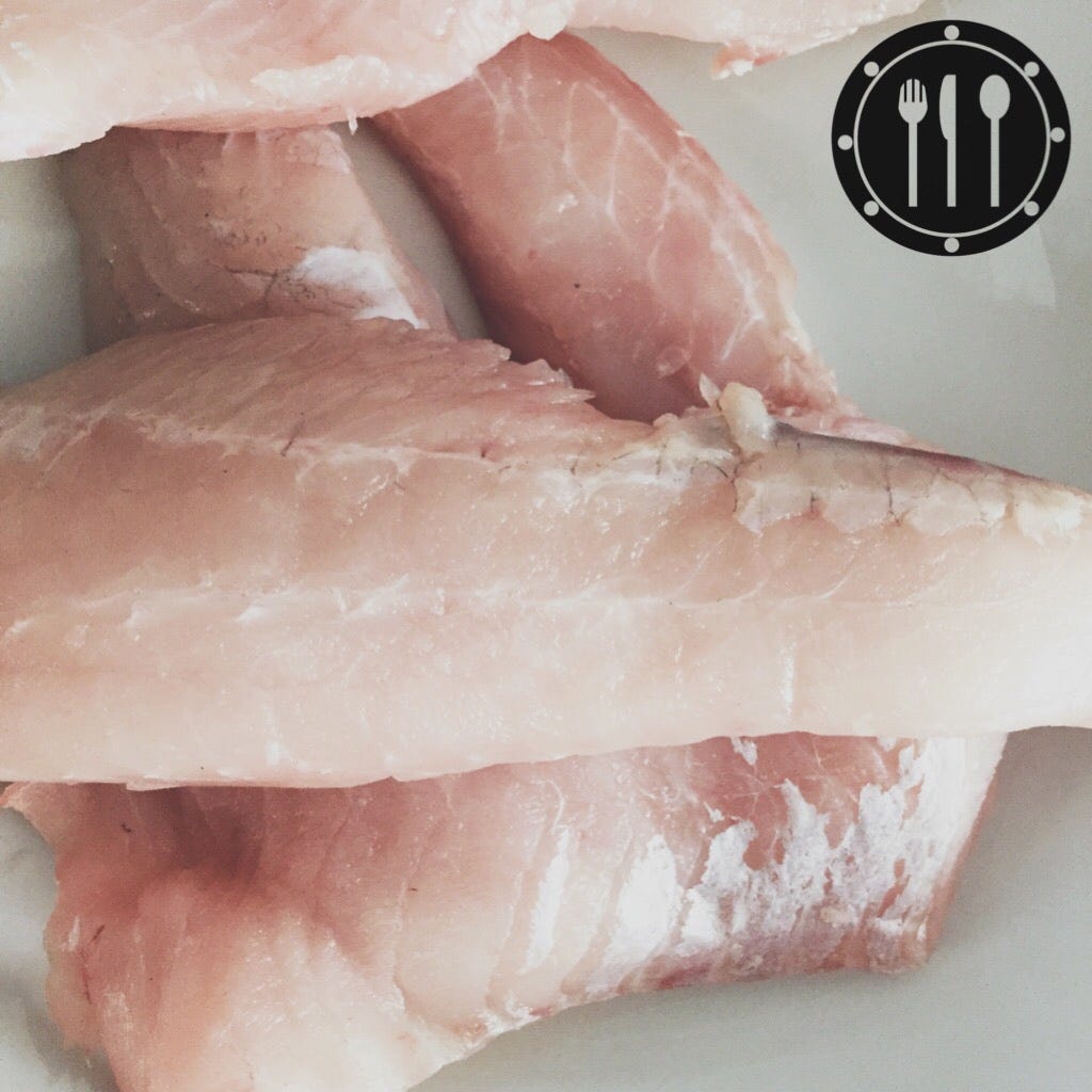 Filetes de pescado al vapor. Los fines de semana en casa, son días ...