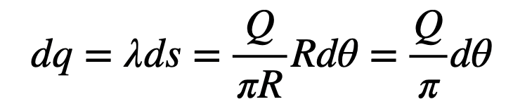 The Electric Field due to a Half-Ring of Charge | by Rhett Allain ...