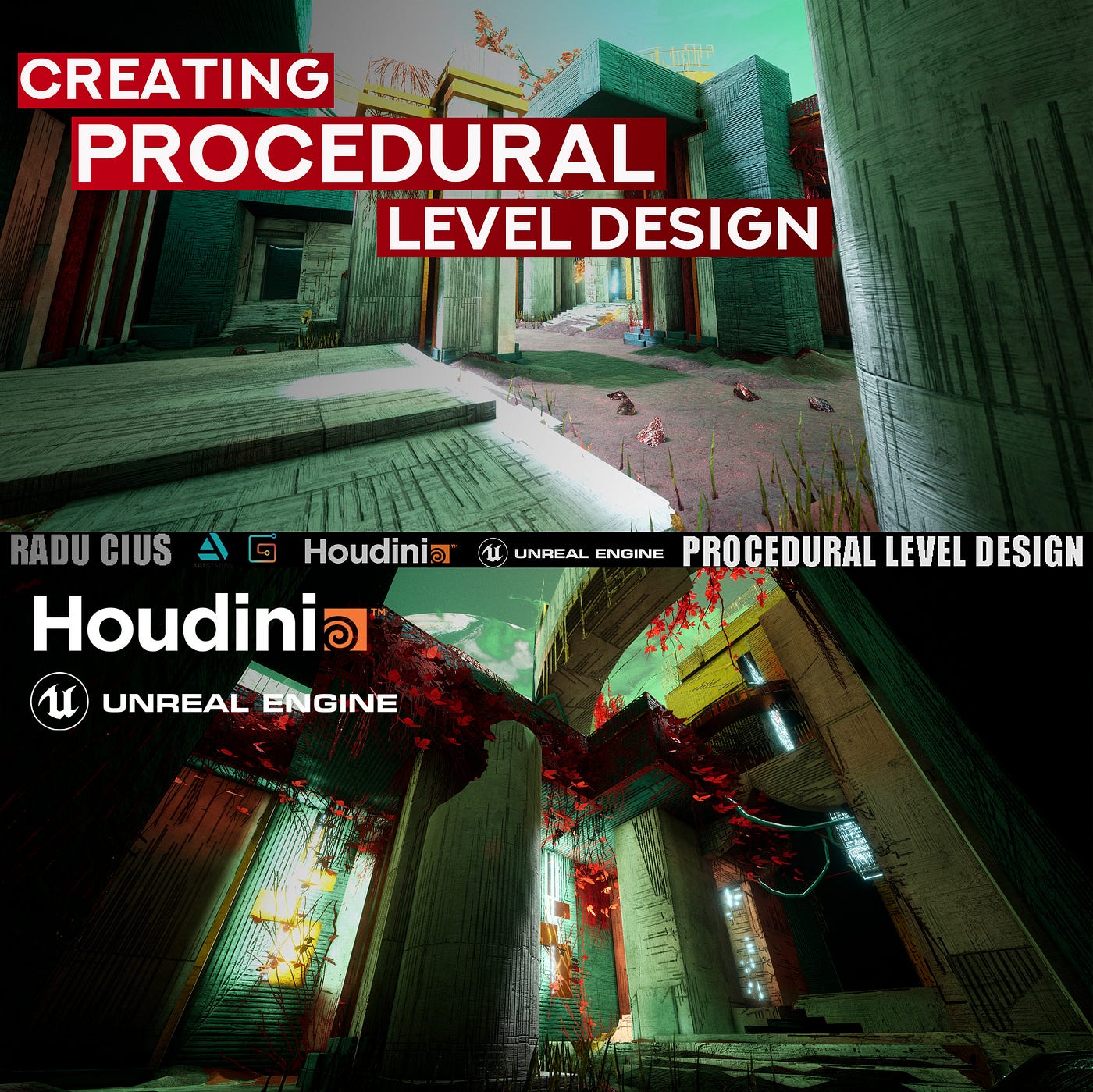 Houdini Procedural Generation in UE4 | Medium