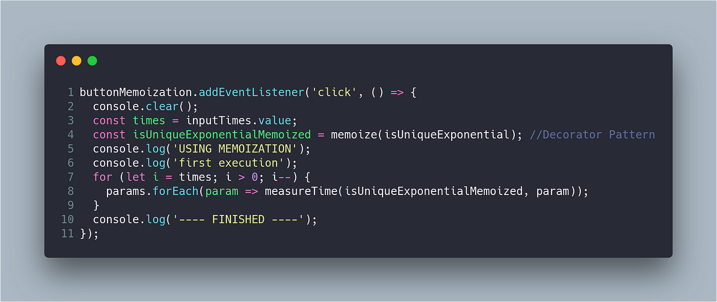 Understanding Javascript Typescript Memoization By Carlos Caballero Medium