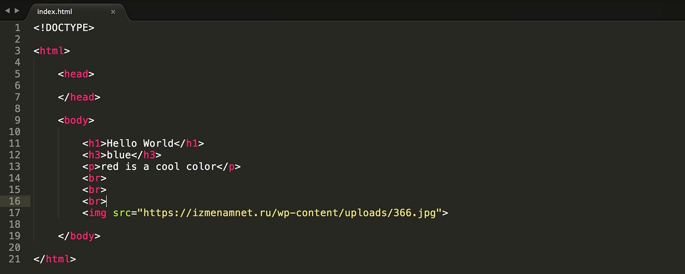 Create a Webpage in 5 minutes. Learn the basics of HTML for your first ...