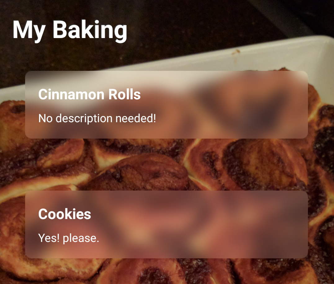 Android Devs, make your Toolbar and View backgrounds frosty | by Ali ...