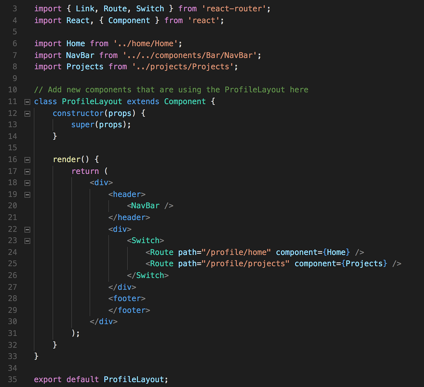 Simple Nested Routes with Layouts in React Router V4 | by Marx Low | Medium