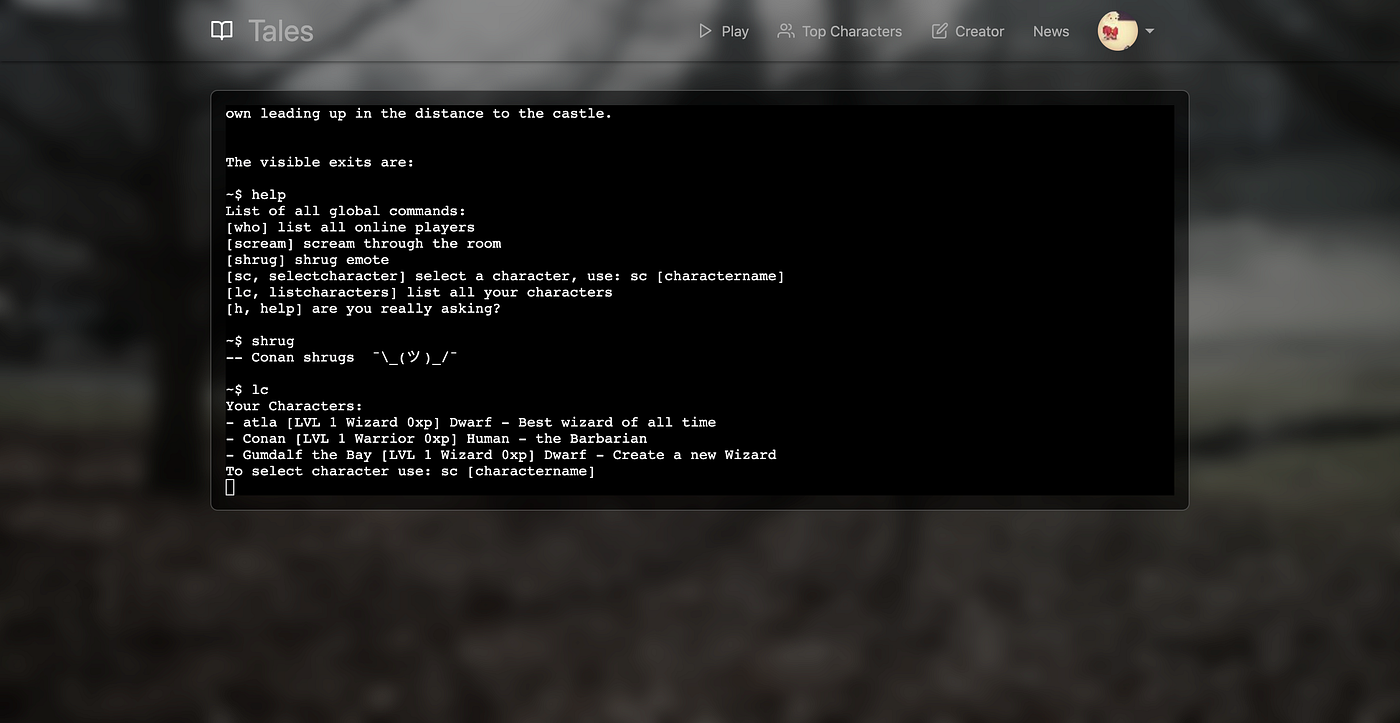 Building a MUD (Multi-User-Dungeon) with Golang | Medium