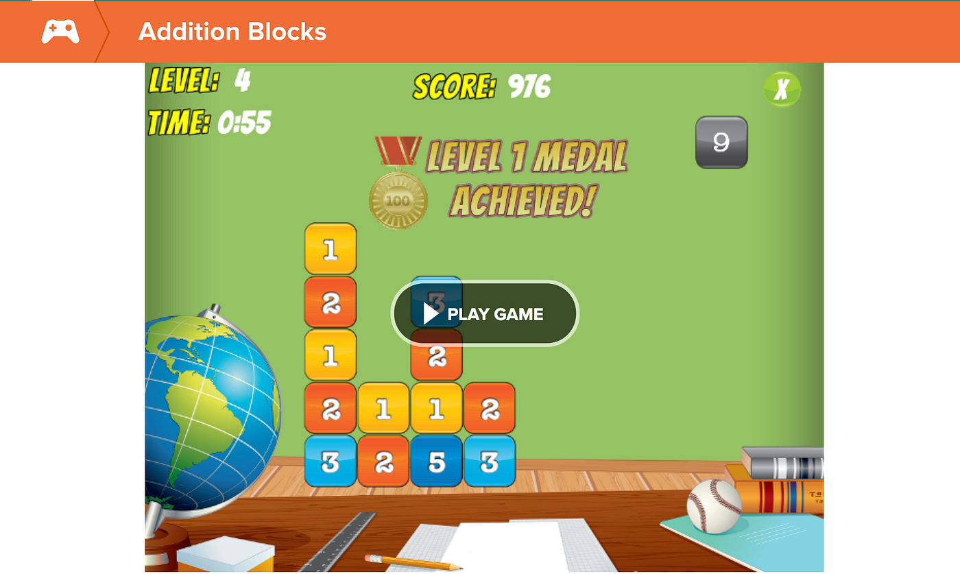 Game Critique 2: Addition Blocks. This is the second game critique for ...
