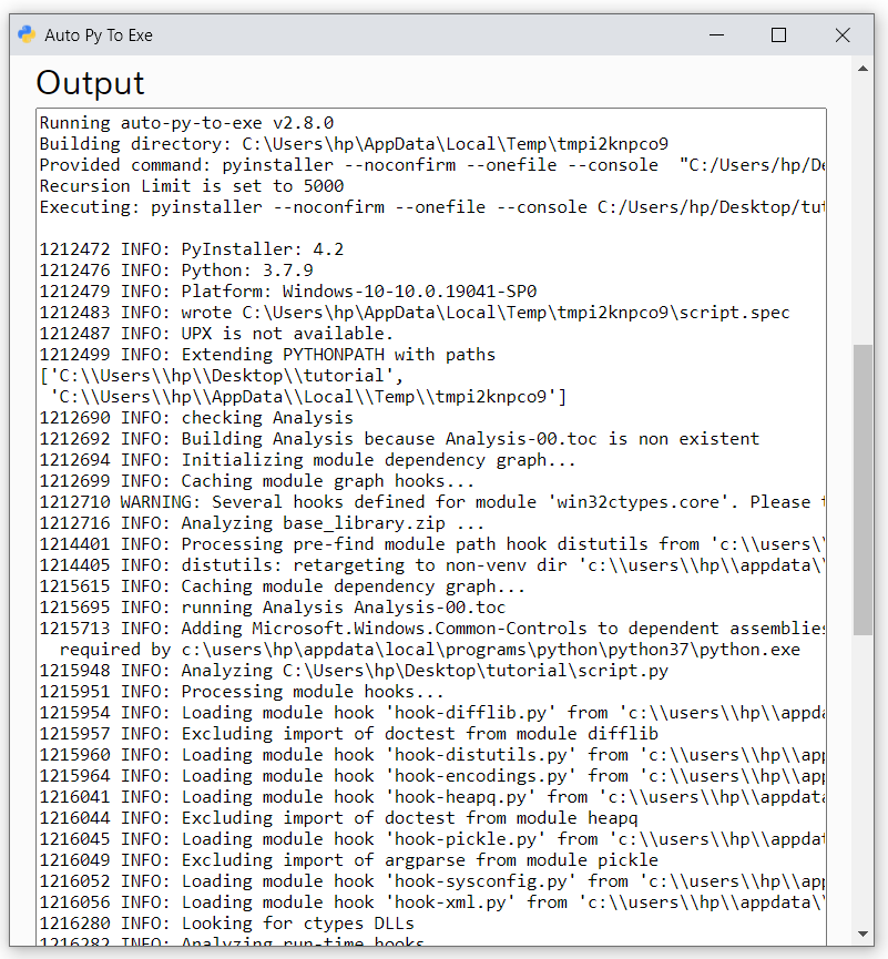 Step by Step Guide to Converting Your .py File to an .exe File | by ...
