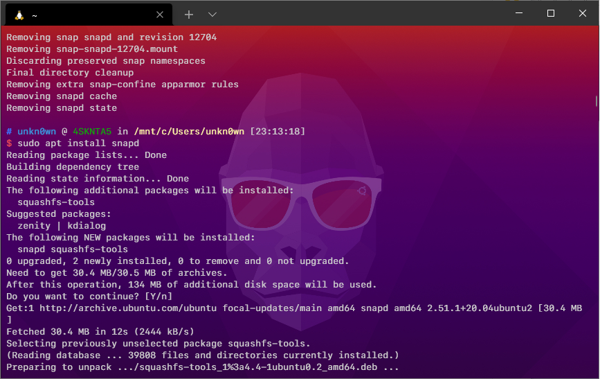 How to fix Snap error during Flutter installation in WSL-2 Ubuntu. | by hfzwhd | Medium