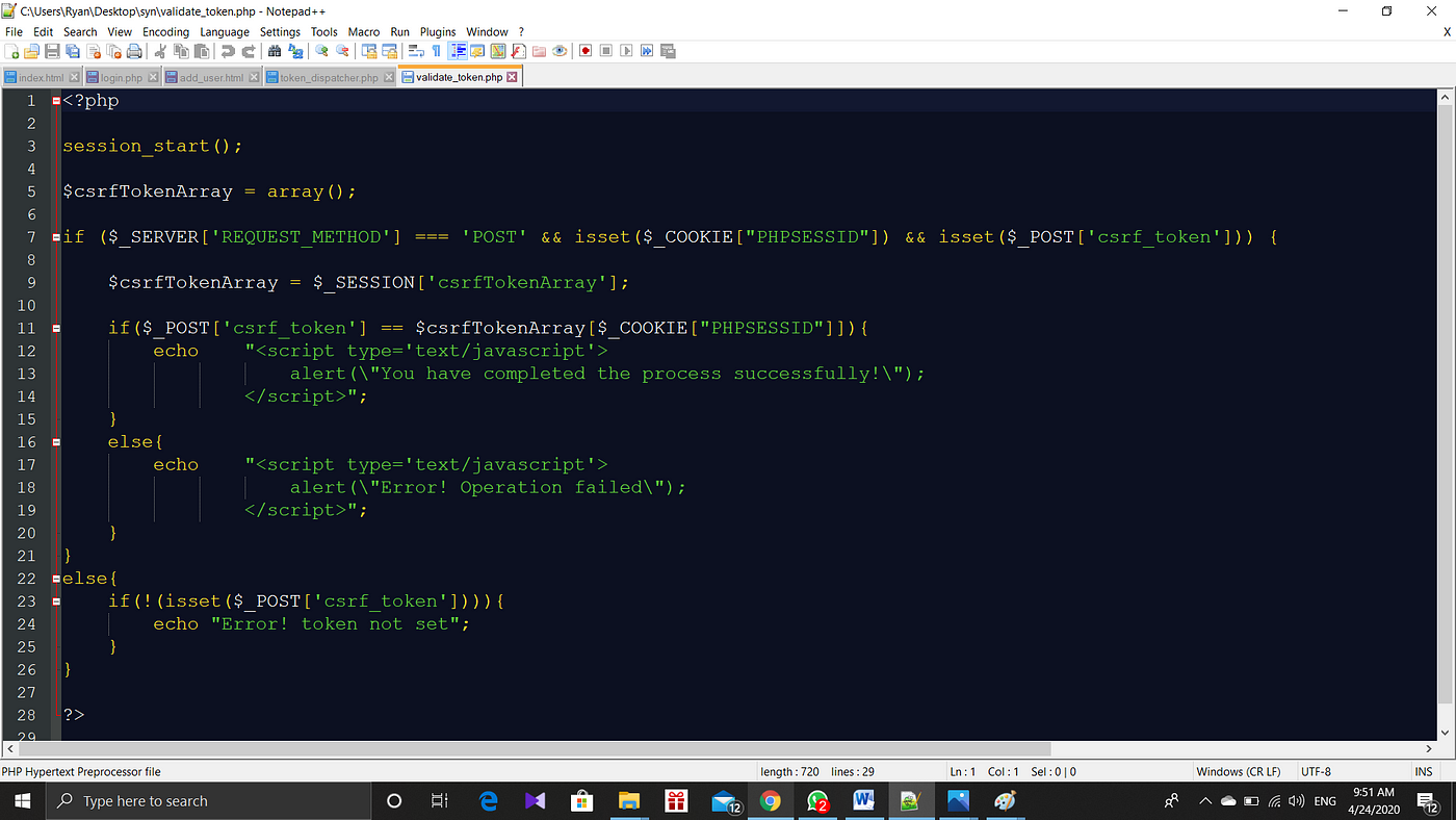 Synchronizer Token Pattern This Synchronizer Token Pattern Is… By Dryan Medium