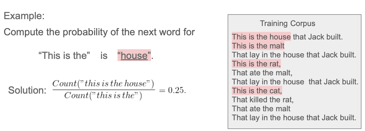 An overview of N-gram language modeling | by Xavier Eugenio Asuncion | Medium