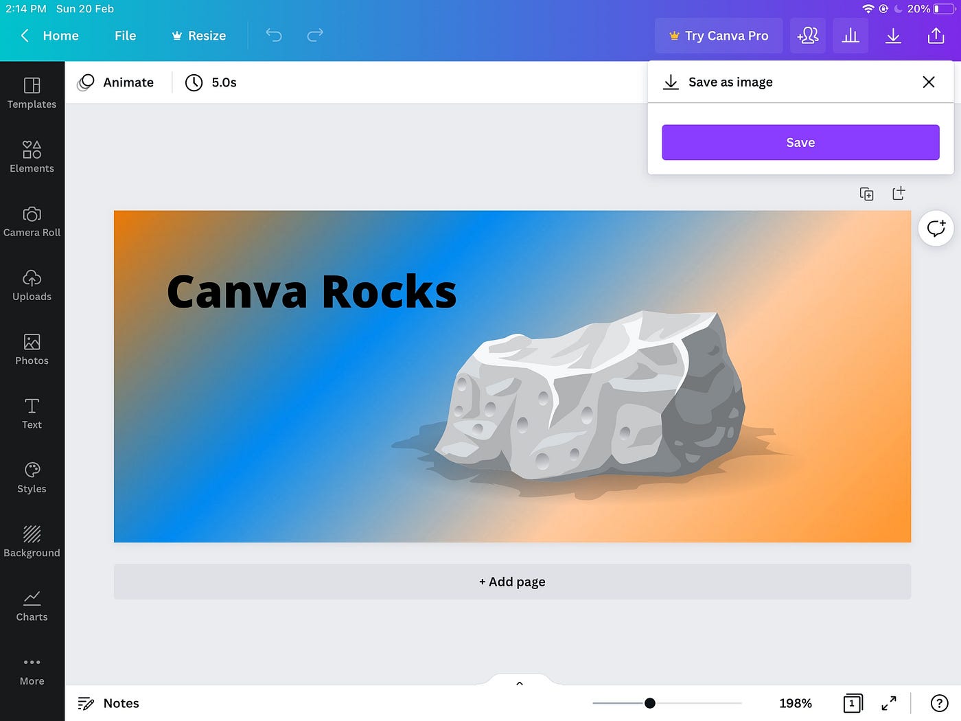 Canva Rocks – Make A Difference – Stand Out from The Crowd – Use Your ...