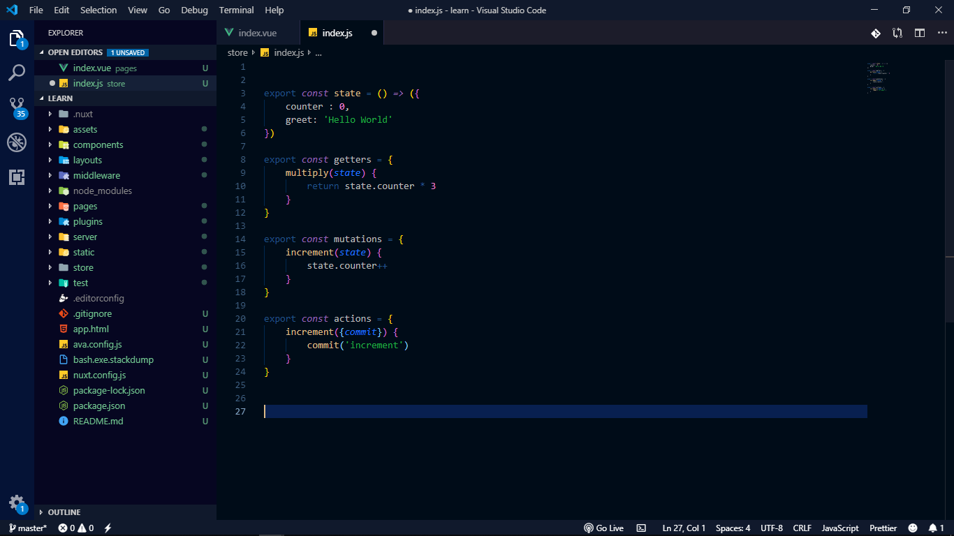 Using Vuex In Nuxtjs So My Love For Vue Is Not Something I By Chinedu Chiaju Medium