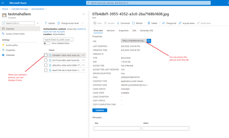 Microsoft Azure Blob Storage with a Spring Boot App | by Gokhan Yilmaz ...