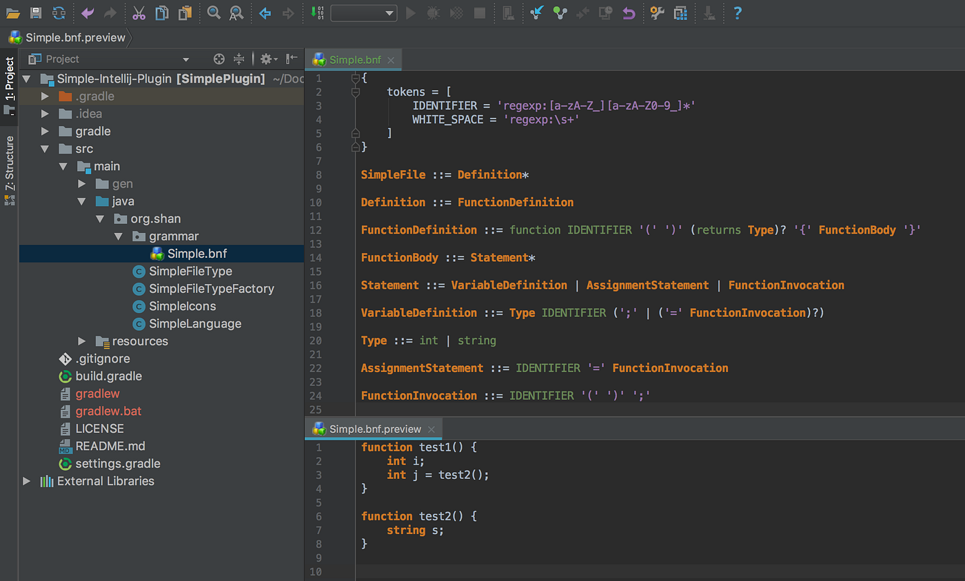 Custom language plugin development for IntelliJ IDEA — Part 02 | by ...