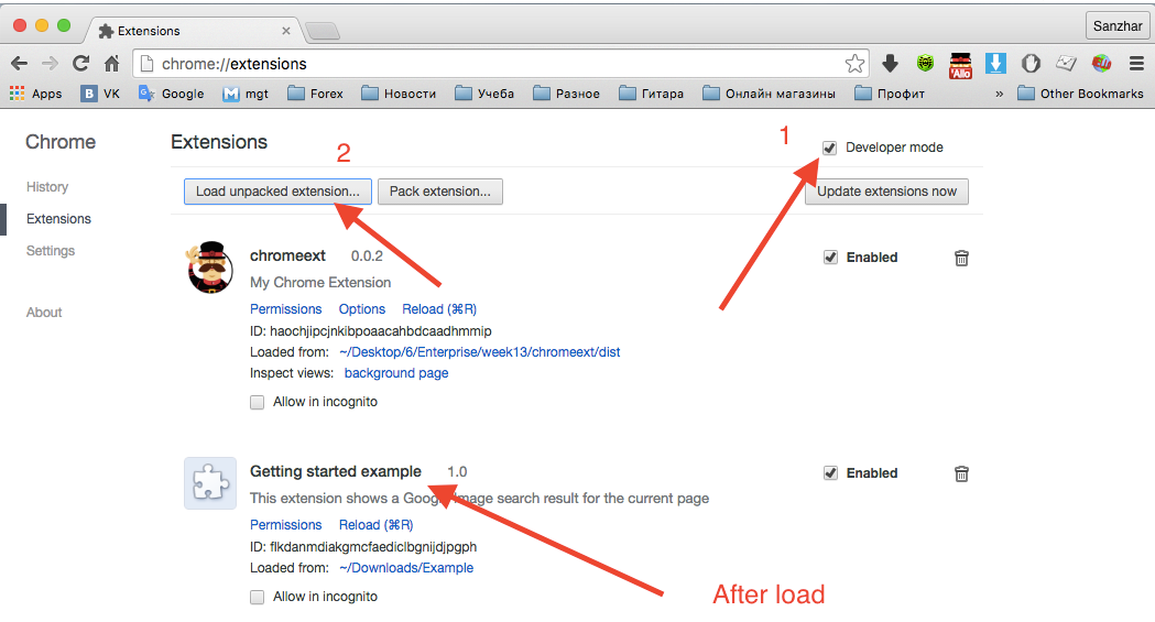 Example of creating simple chrome extension | by Sanzh D. | Medium